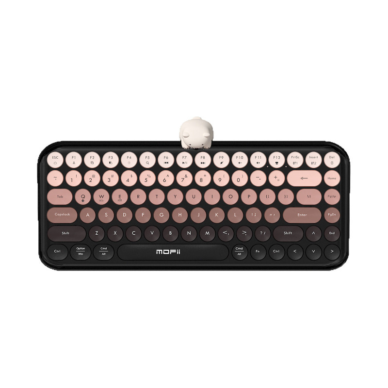 Jual Dualmode wireless bluetooth keyboard mechanical feel external ...