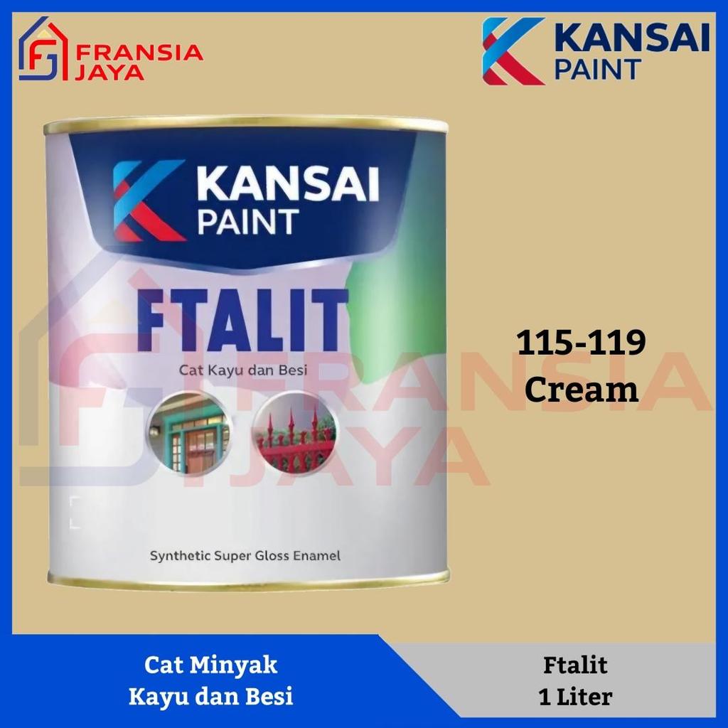 Jual Kansai Ftalit 1 Kg KF 119 Cream Krem Cat Minyak Besi dan Kayu ...