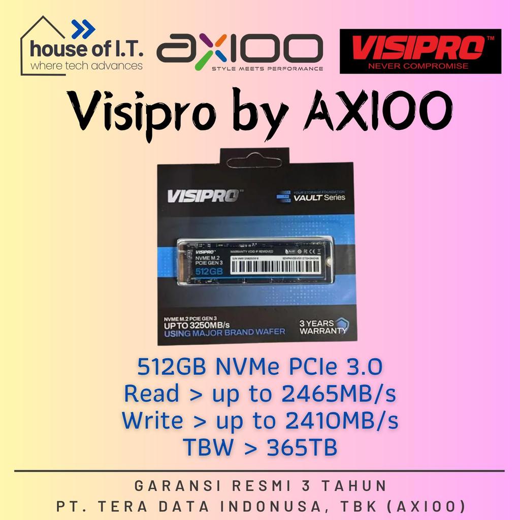 Jual SSD NVMe 512GB PCIe NVMe 512GB Visipro 512GB SSD - NVMe Visipro ...