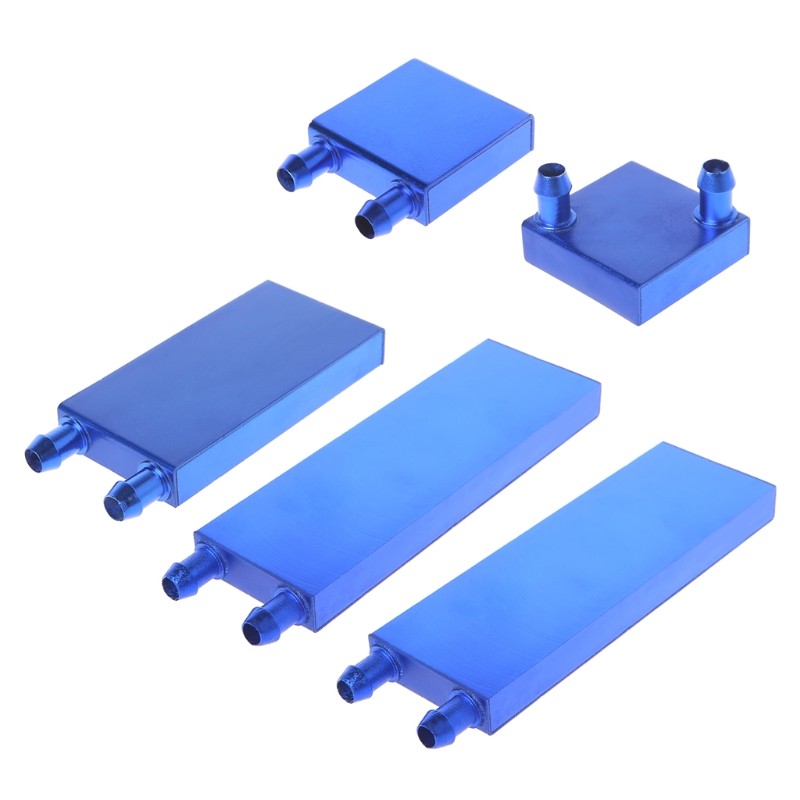 Jual Aluminum Water Cooling Block Liquid Water Cooler Heat Sink System ...