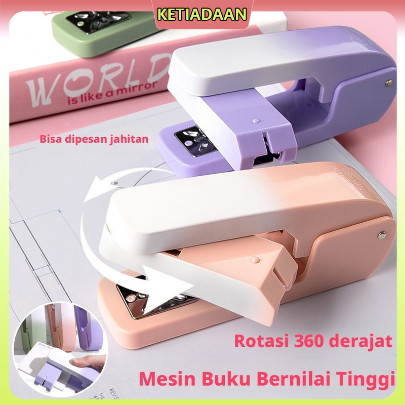 Jual Stapler berputar 360°/stapler desktop berputar tiga arah besar ...