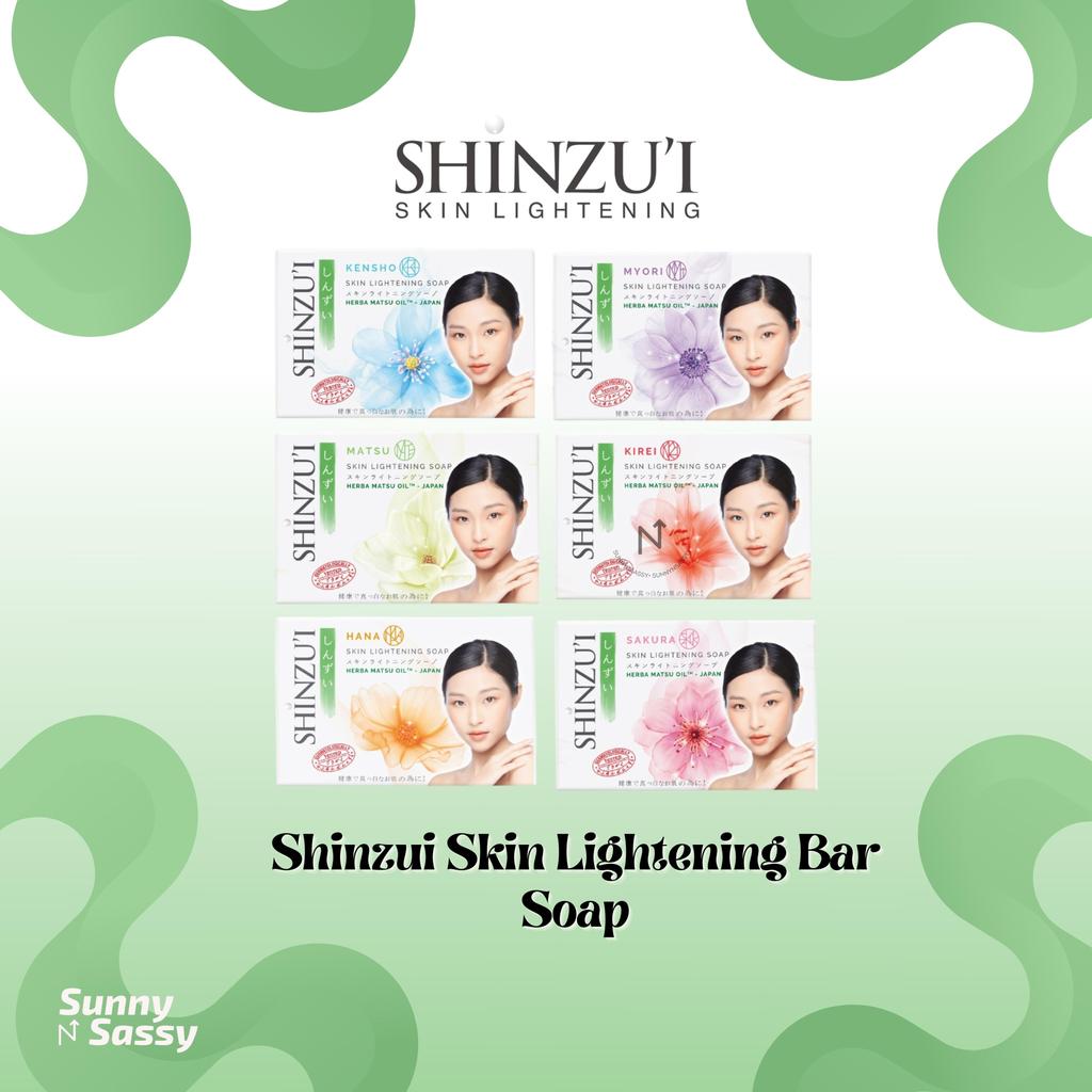 Jual Shinzui Skin Lightening Bar Soap Matsu Hana Kensho Kirei Myori ...