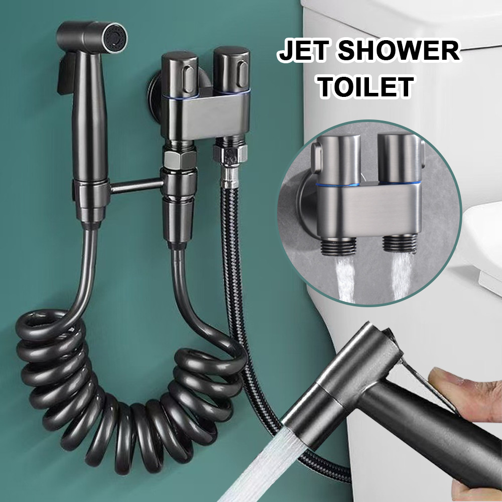 Jual SZTH Tahan Karat 1 Set Jet Shower Closet Jet Shower Kamar Mandi ...
