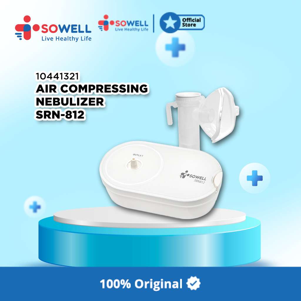 Jual Sowell Air Compressing Nebulizer Srn-812 Alat Nebulisasi ...