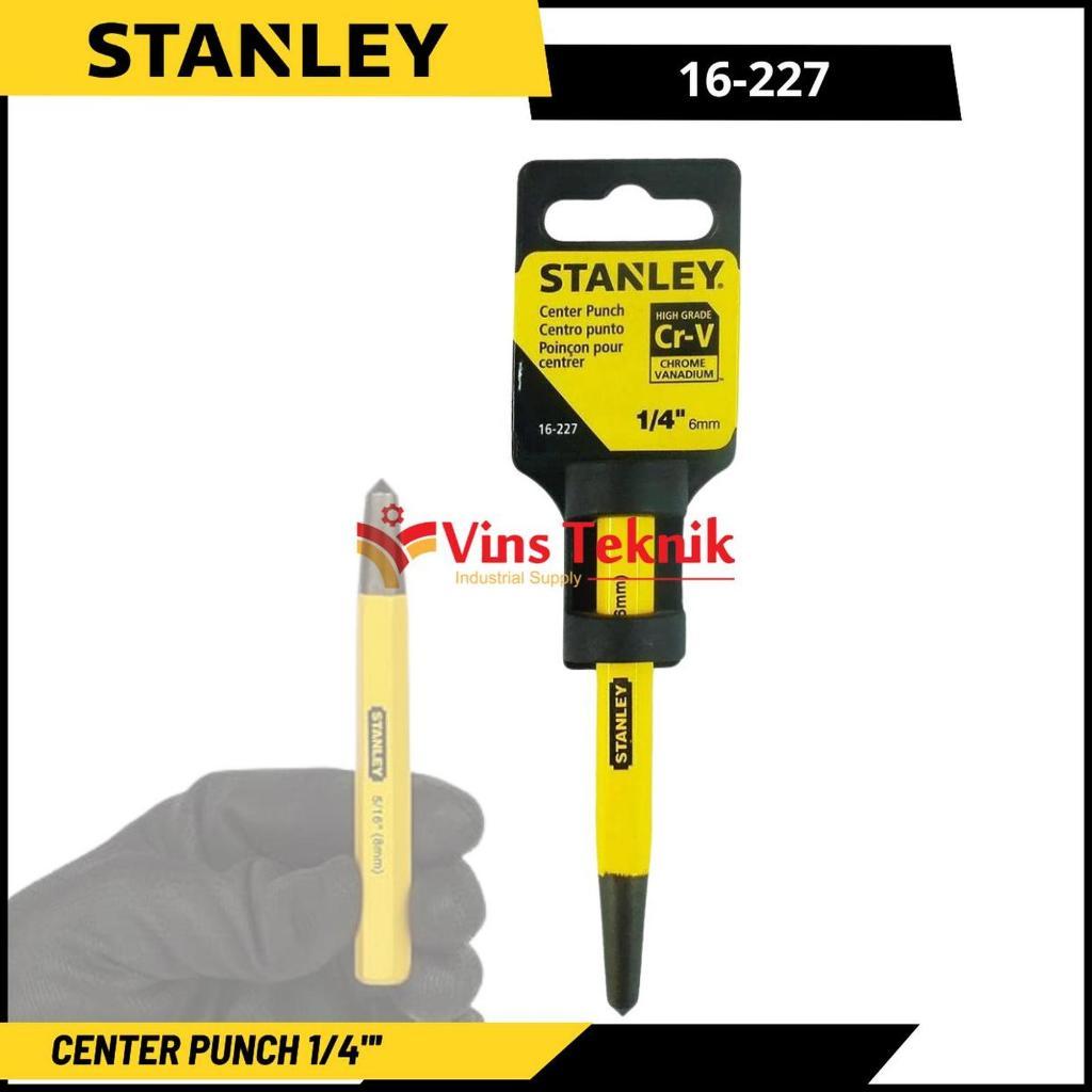 Jual STANLEY 16-227 Center Punch 1/4 Inch Pin Punch 6mm | Shopee Indonesia