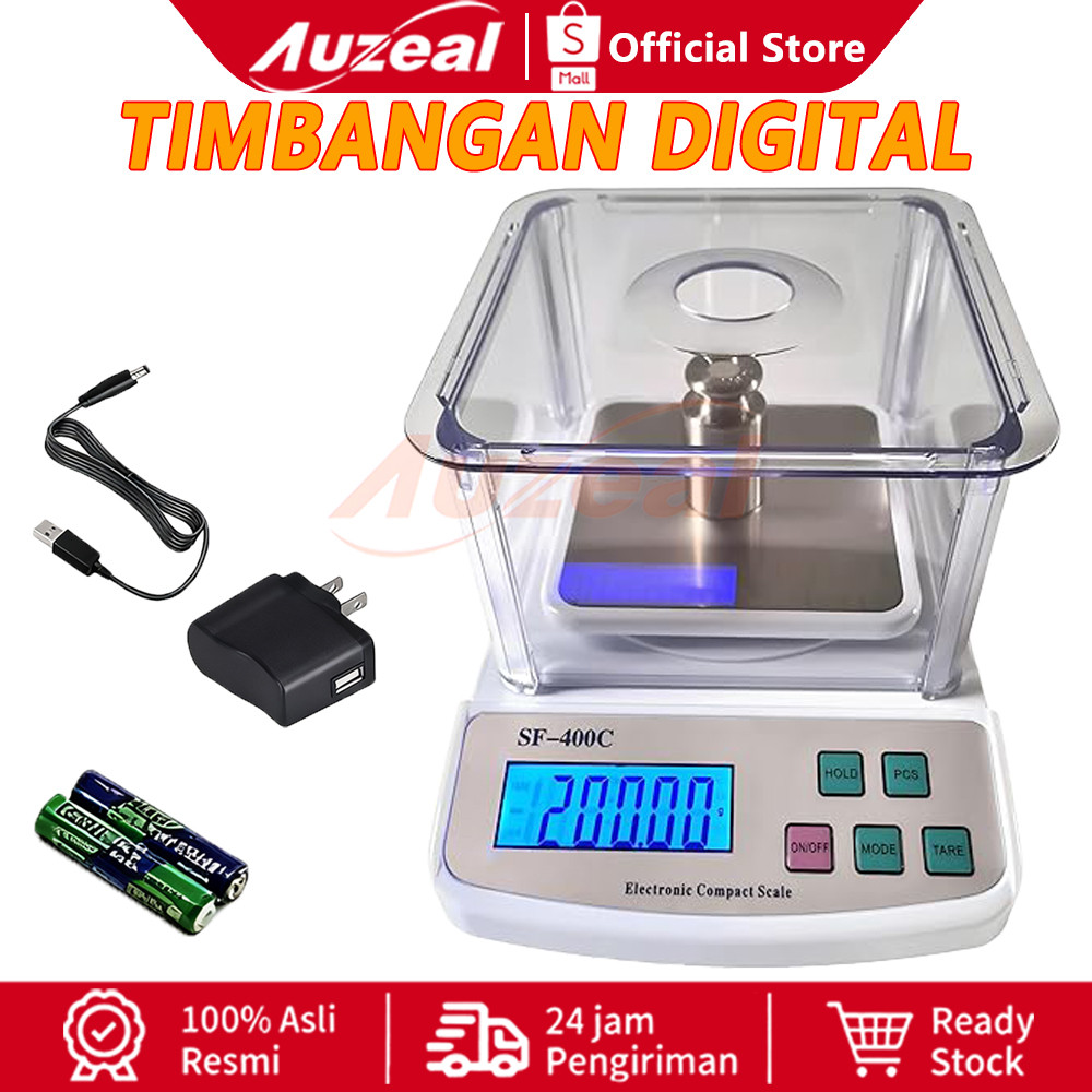 Jual Auzeal Timbangan Digital Laboratorium 0.01g - Timbangan Analitis ...