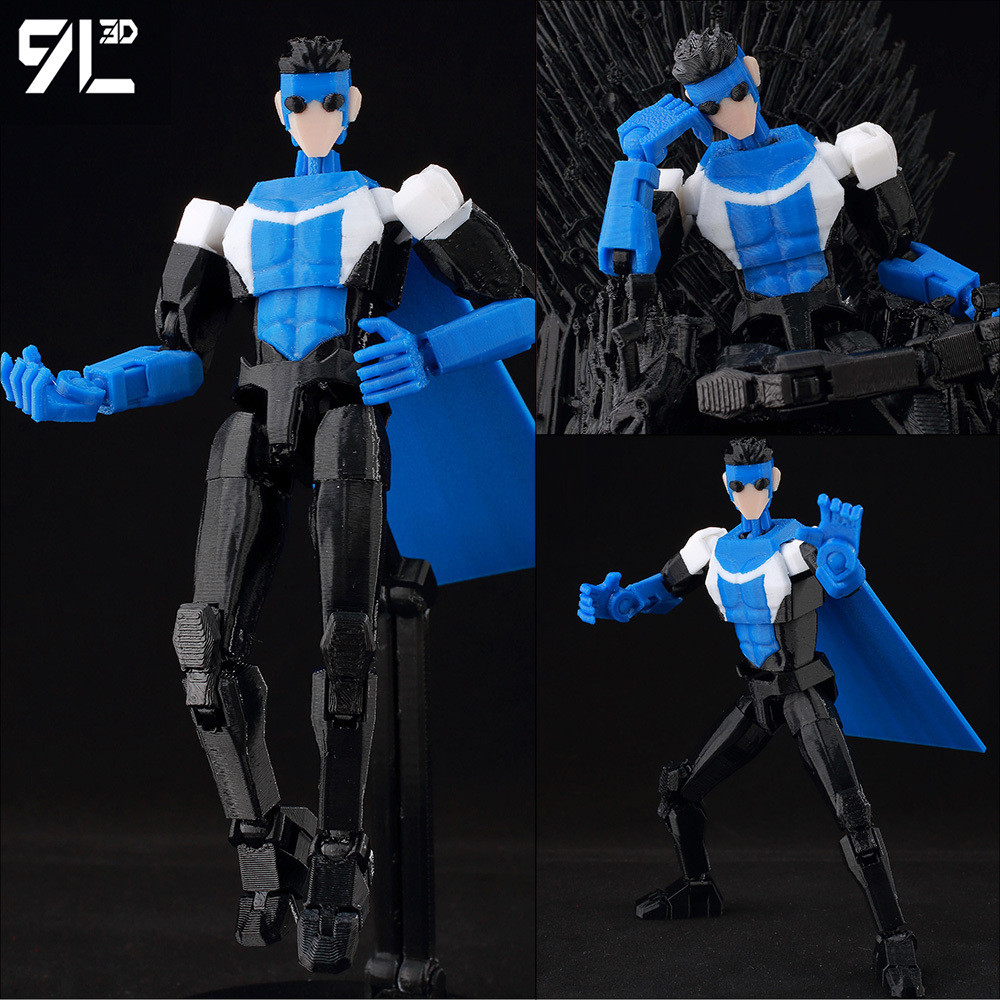 Jual 9L 3D Printed Titan 13 - American Anime Invincible Series ...