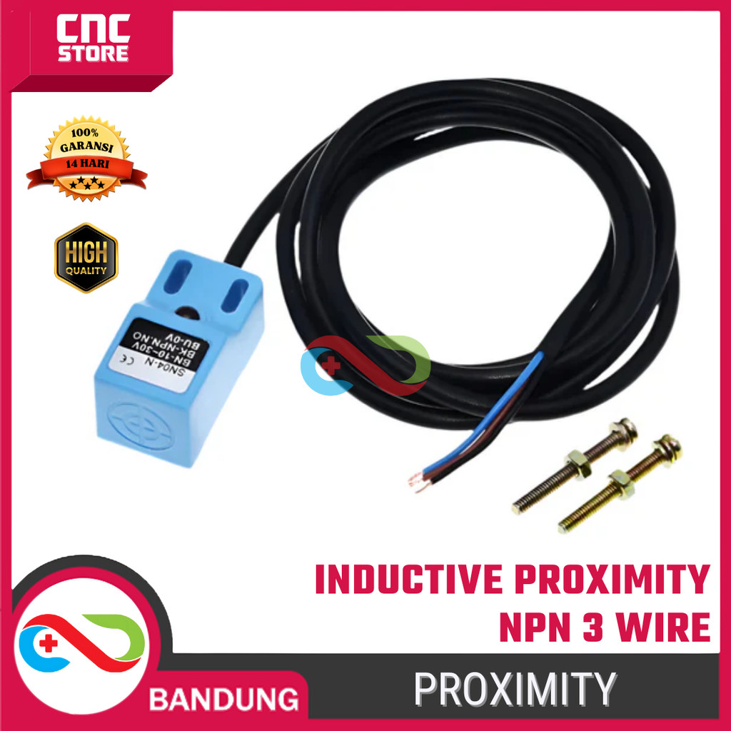 Jual INDUCTIVE PROXIMITY SWITCH SN04N NPN 3 WIRE SENSOR | Shopee Indonesia
