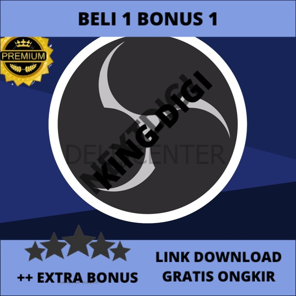 Jual PROMO!! OBS Studio 26 - Aplikasi Live Streaming Video Recording ...