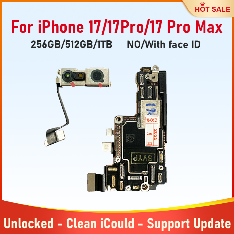 Jual Motherboard For iPhone 17 17 Pro 17 Pro Max Placa With Face ID ...