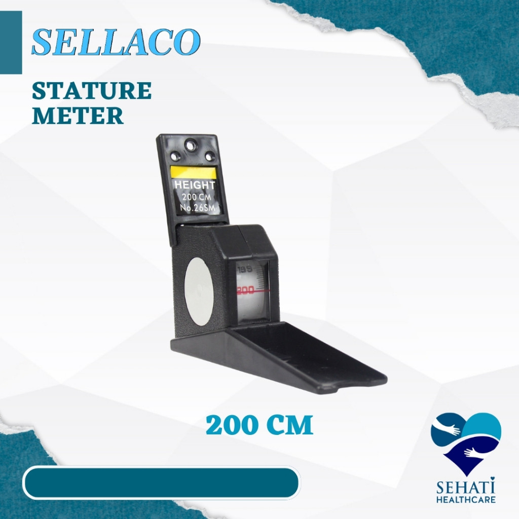 Jual Sella Stature Meter 2M Alat Ukur Tinggi Badan Meteran Pengukur ...