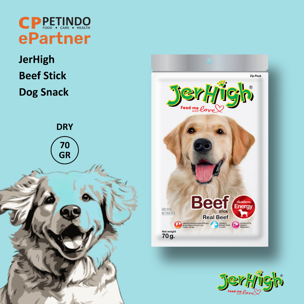 Jual CPPETINDO JerHigh Beef Stick 70 gr | Shopee Indonesia