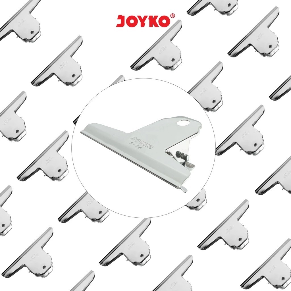 Jual Penjepit Kertas Bulldog Clip Joyko 6-145 145mm | Shopee Indonesia
