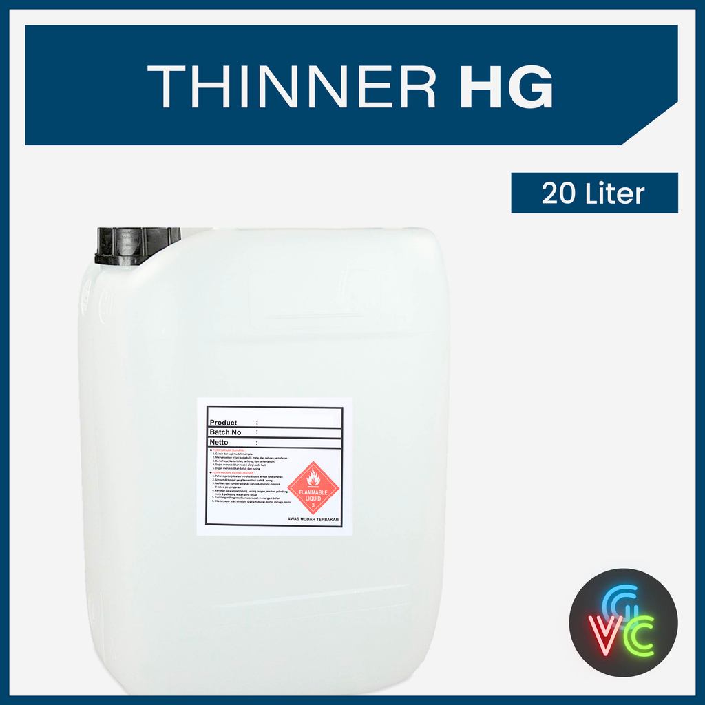 Jual Thinner High Gloss (HG) 20 Liter - GVCSupply | Shopee Indonesia