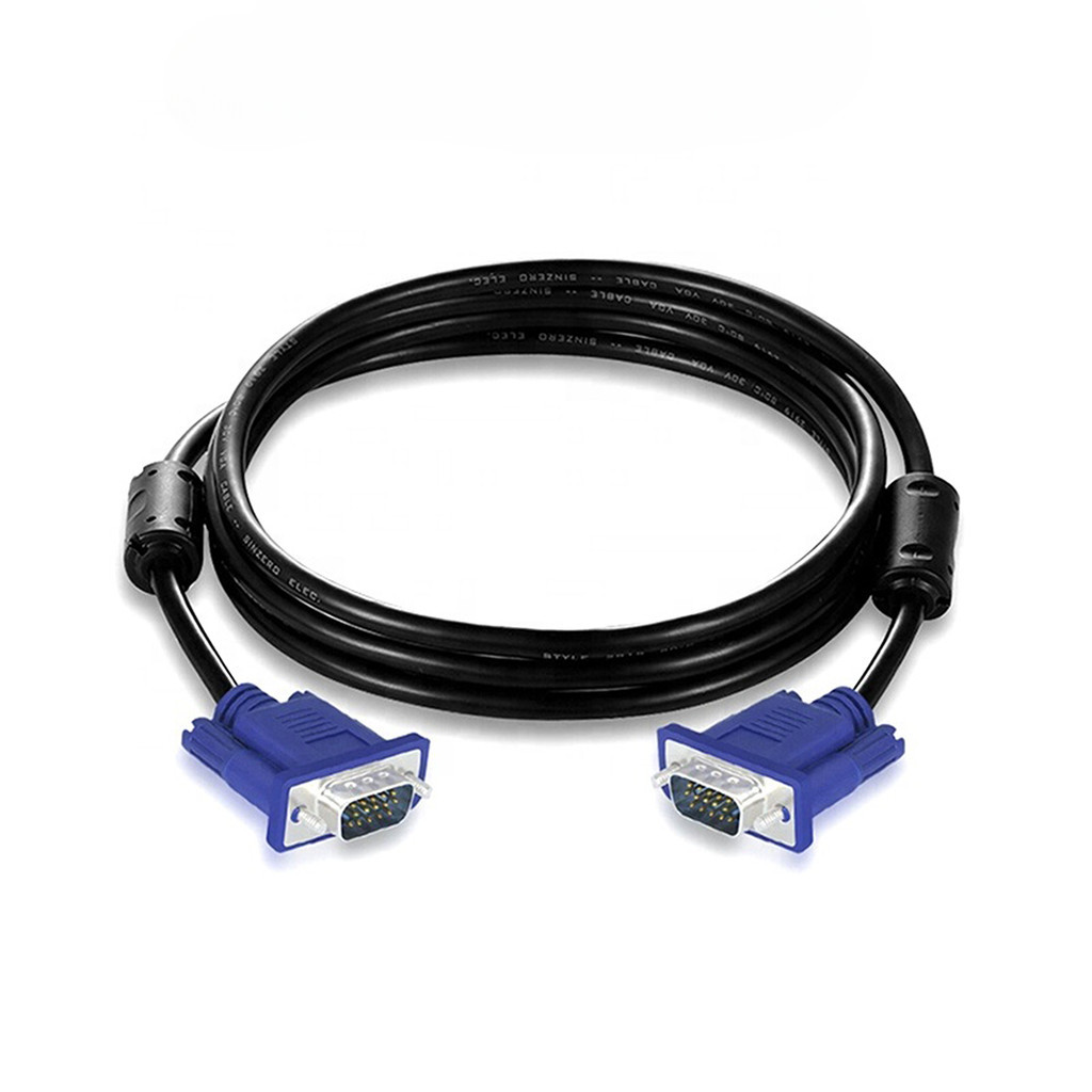 Jual Kabel VGA To VGA 1.5meter Kisonli Cable VGA Male to Male High ...