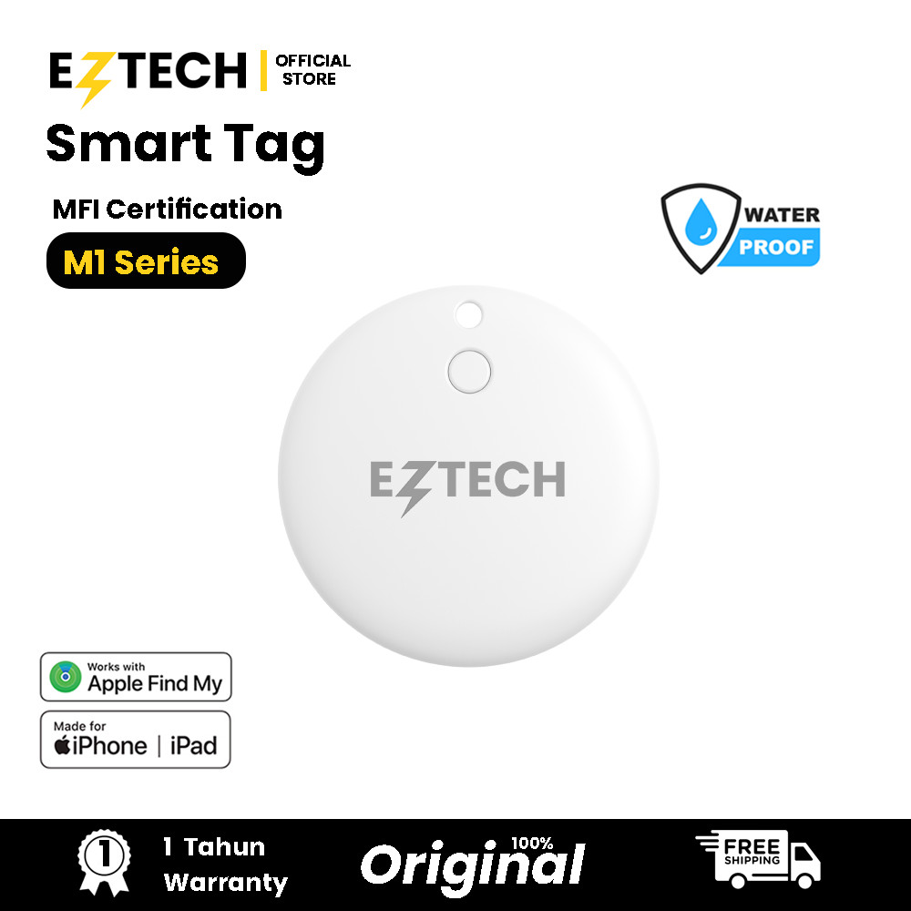 Jual [ KHUSUS APPLE IOS ] EZTECH Waterproof IP65 Smart Tag Smartag M1 ...