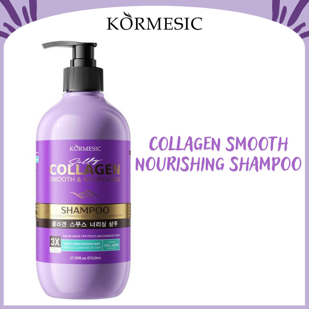 Jual Kormesic Collagen Smooth Nourishing Shampoo 510ml | Shopee Indonesia