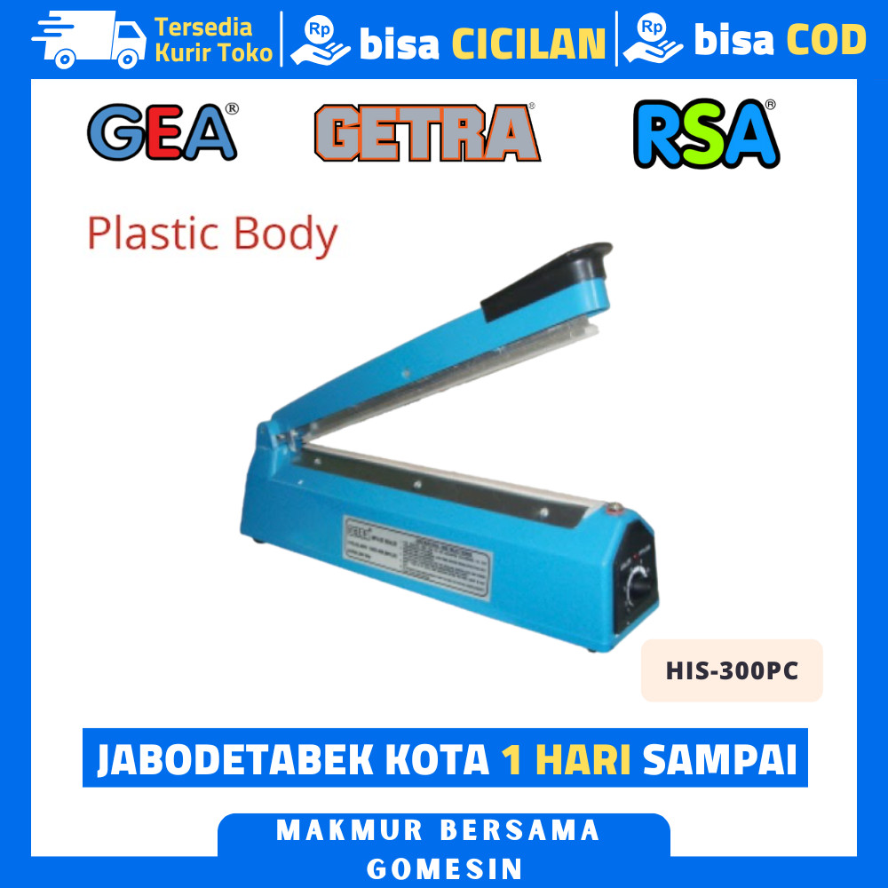 Jual Hand Sealer GETRA HIS-300PC Mesin Penyegel Plastik Kemasan ...