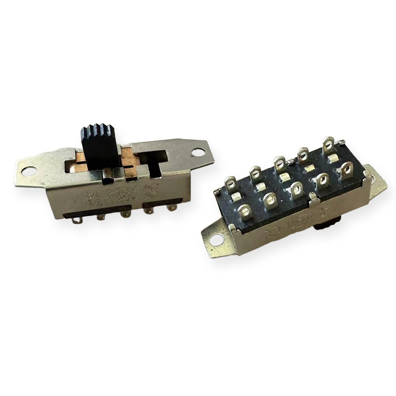 Jual 10PCS SS-24H06 (2P4T) Double Row Vertical Plug-In Toggle Switch 3A ...