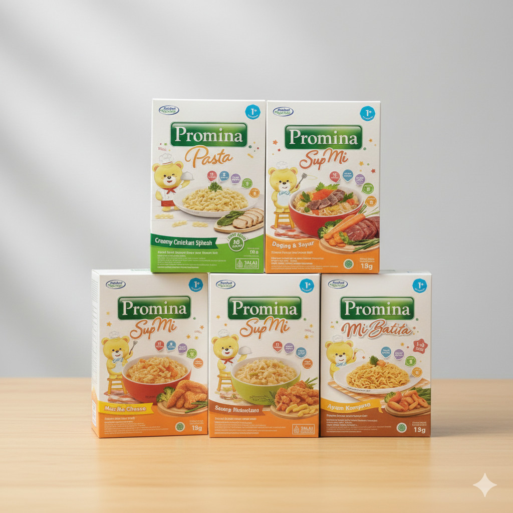 Jual Promina Sup Mie Pasta Mac And Cheese MPASI Batita Instan Bergizi ...