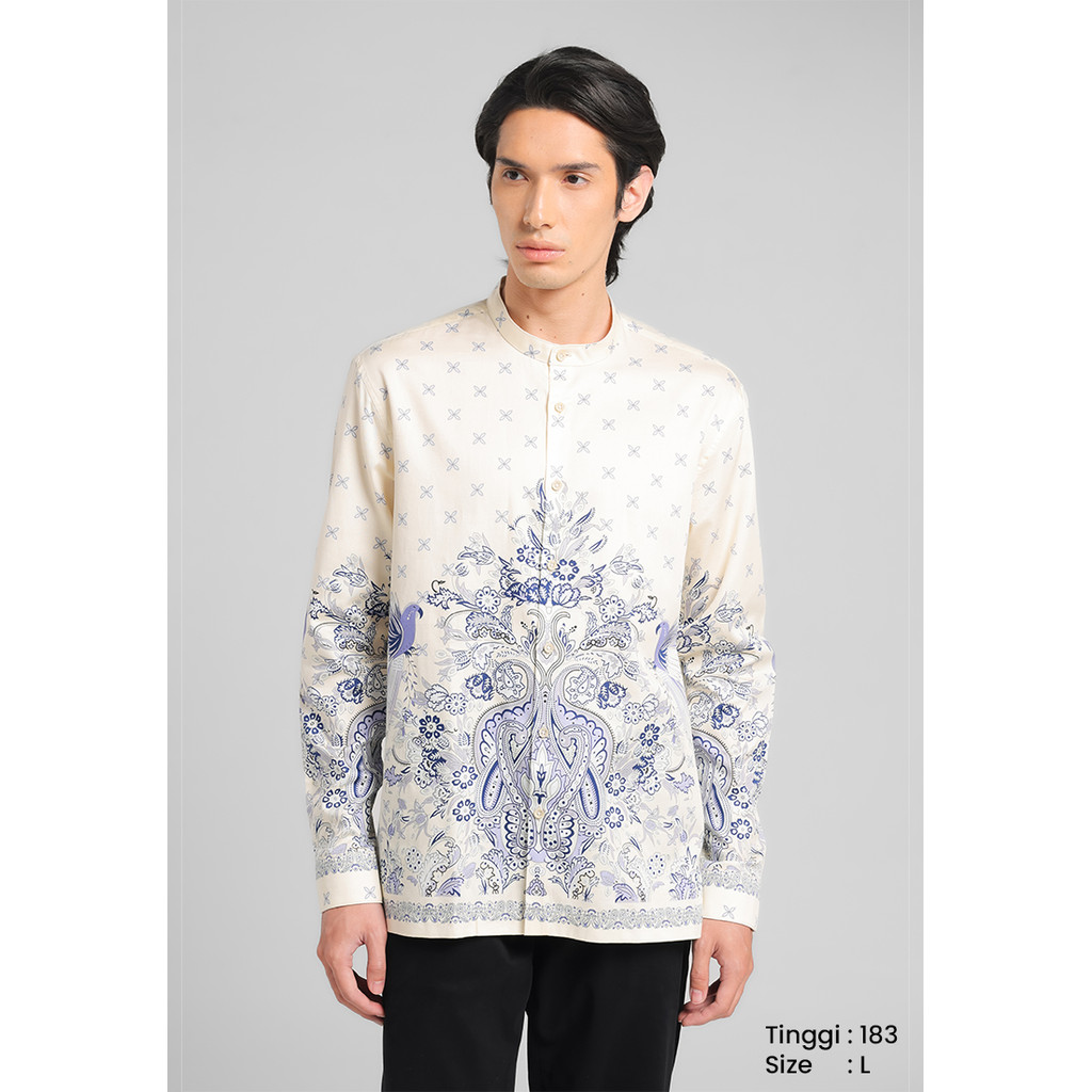 Jual MANZONE - Amiri LS - Kemeja Koko Shanghai Lengan Panjang Pria ...