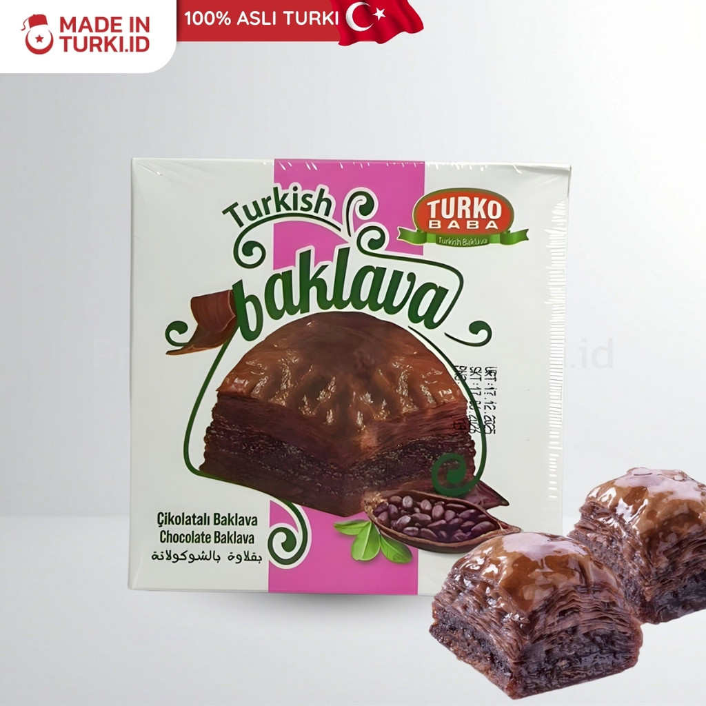 Jual Turko Baba Turkish Baklava Cikolatali Baklava 125gr – Turko Baba ...