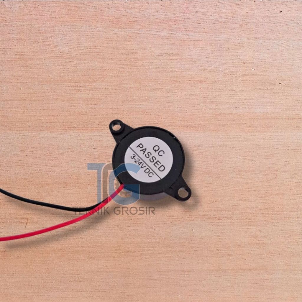 Jual Buzzer Aktif 3 24V Bulat 2 3 cm Untuk Project Elektronik Alarm Dan ...