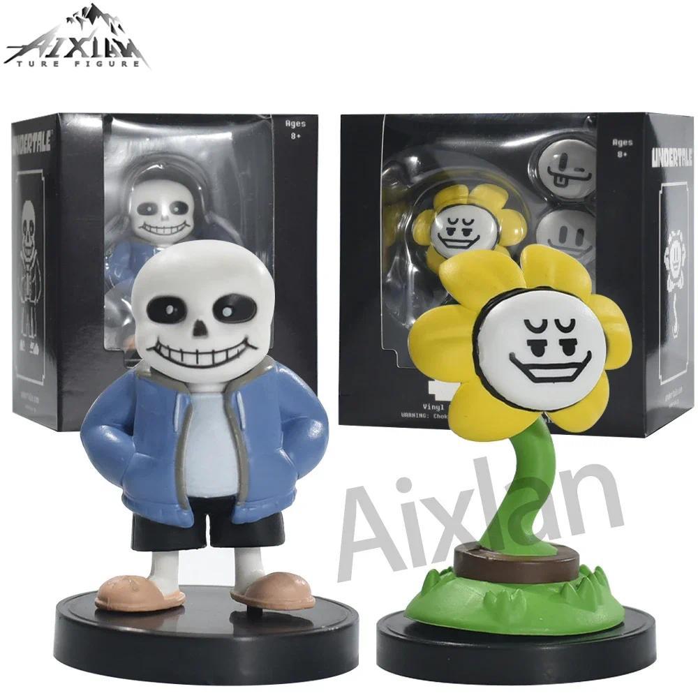 Jual Aixlan UNDERTALE Figure Flowey Sans Q Version PVC Action Figure ...