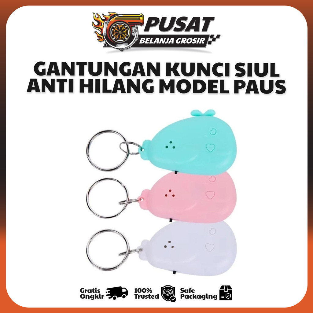 Jual Gantungan Kunci Siul Anti Hilang Lupa Key Finder Keychain Senter ...
