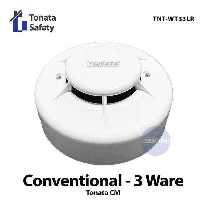 Jual Conventional Smoke Detector Photoelectric Tonata / 3 Wire ...