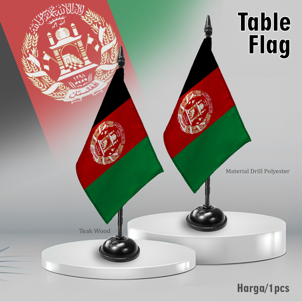 Jual Bendera Afghanistan Terlengkap & Harga Terbaru Mei 2026 | Shopee ...