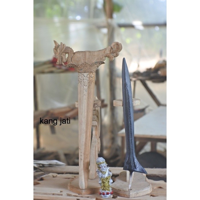 Jual keris blarak warangka ukir naga sepuh stw bkn tua majapahit ...