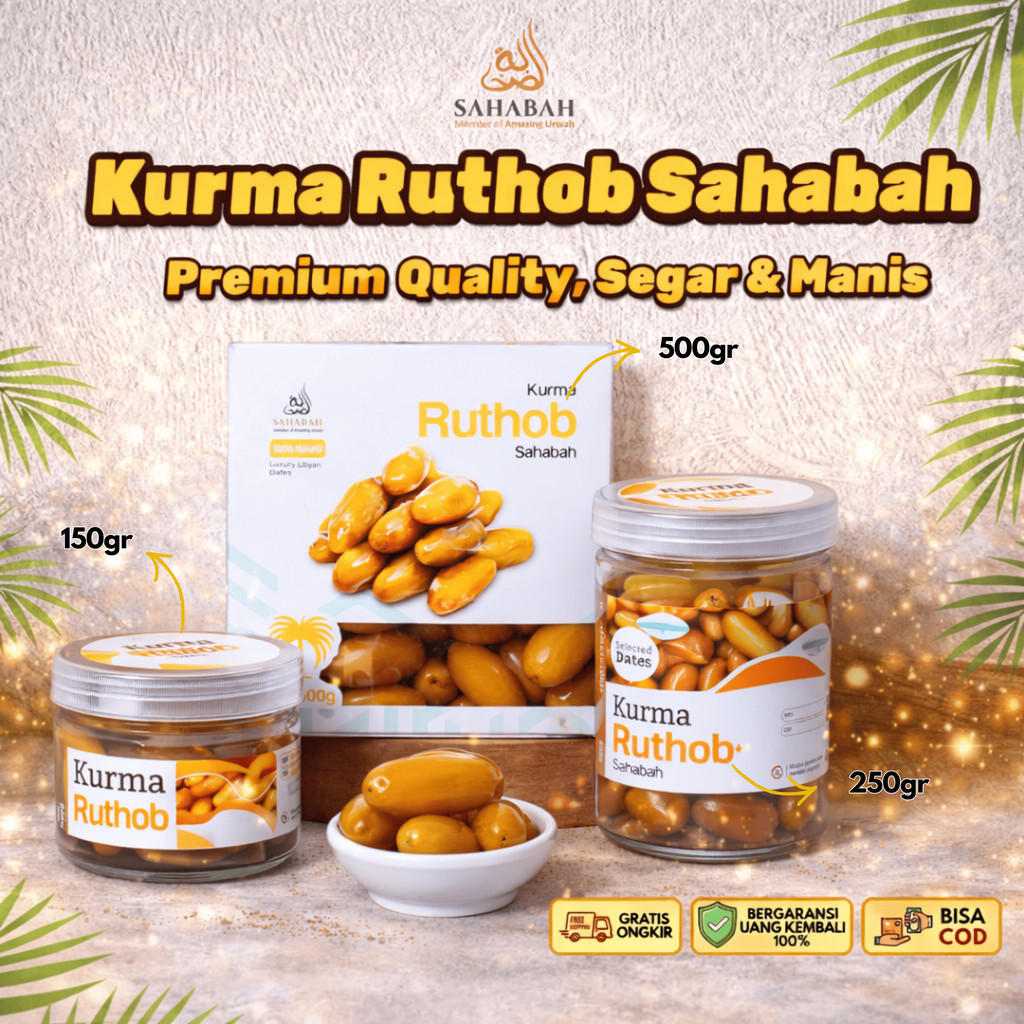 Jual Kurma Ruthob 500gr Fresh Kurma Muda Ruthab Libya Segar Bisa Untuk ...