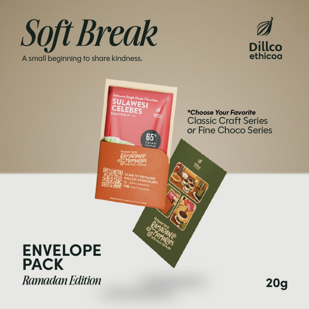 Jual DILLCO CHOCOLATE - Ramadhan Hampers Envelope Sachet (Blessed Sip ...