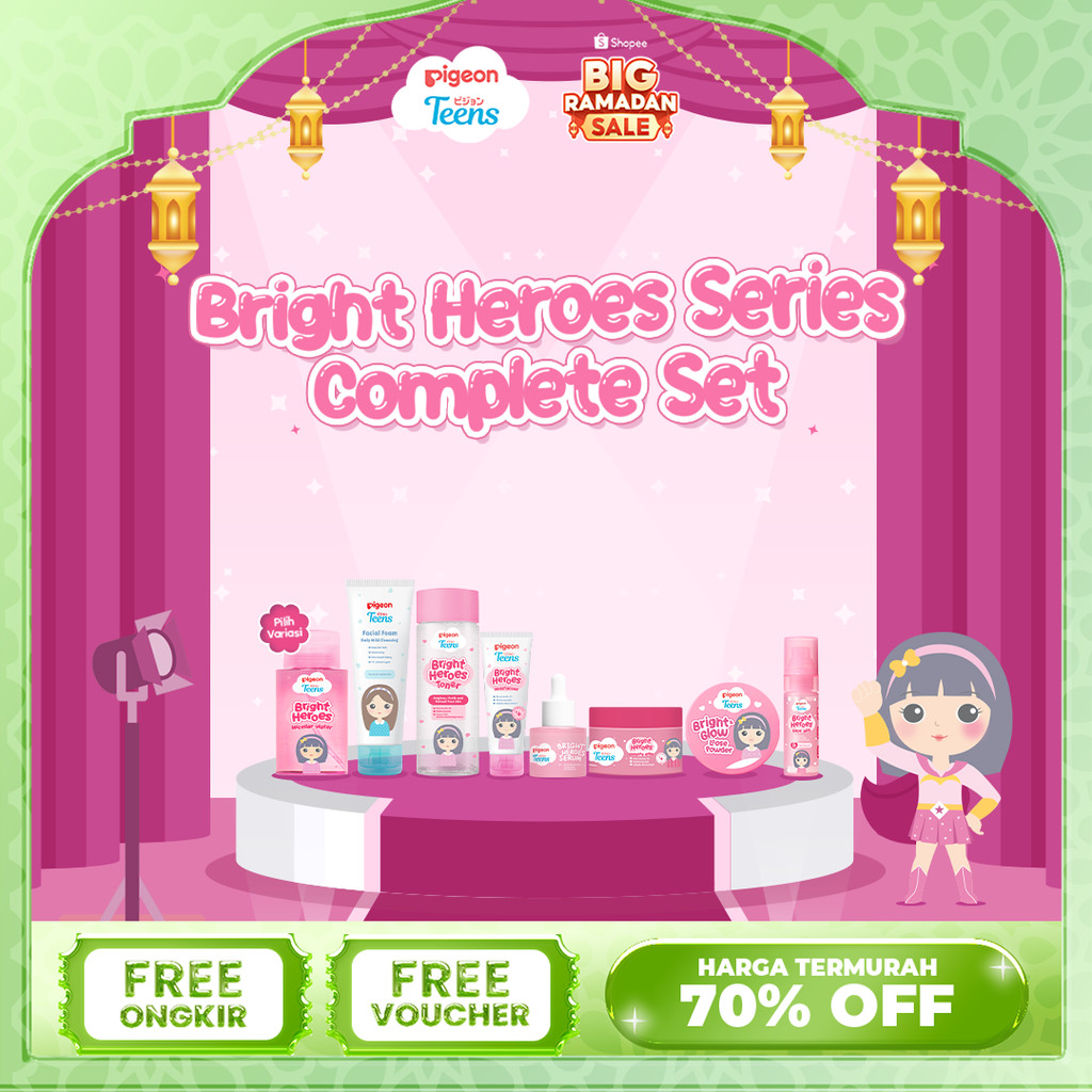 Jual [RAMADAN SPECIAL] (ISI 8) BRIGHT HEROES SERIES COMPLETE SET ...
