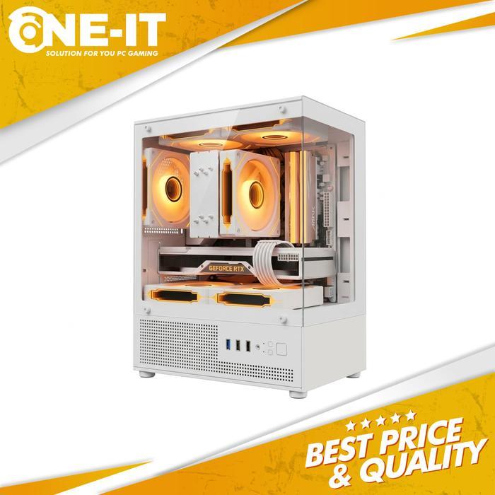 Jual Infinity NOIR V2 Casing PC Mini Tower Micro-ATX Mini-ITX Tempered ...
