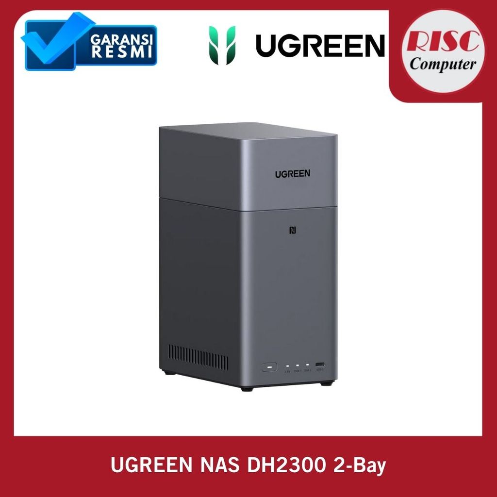 Jual UGREEN NAS NASync DH2300 2-Bay NAS Server 60TB Max Storage 4GB RAM ...