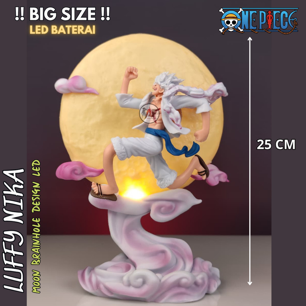 Jual Statue Action Figure One Piece Nika Luffy G5 Moon Brain Hole ...