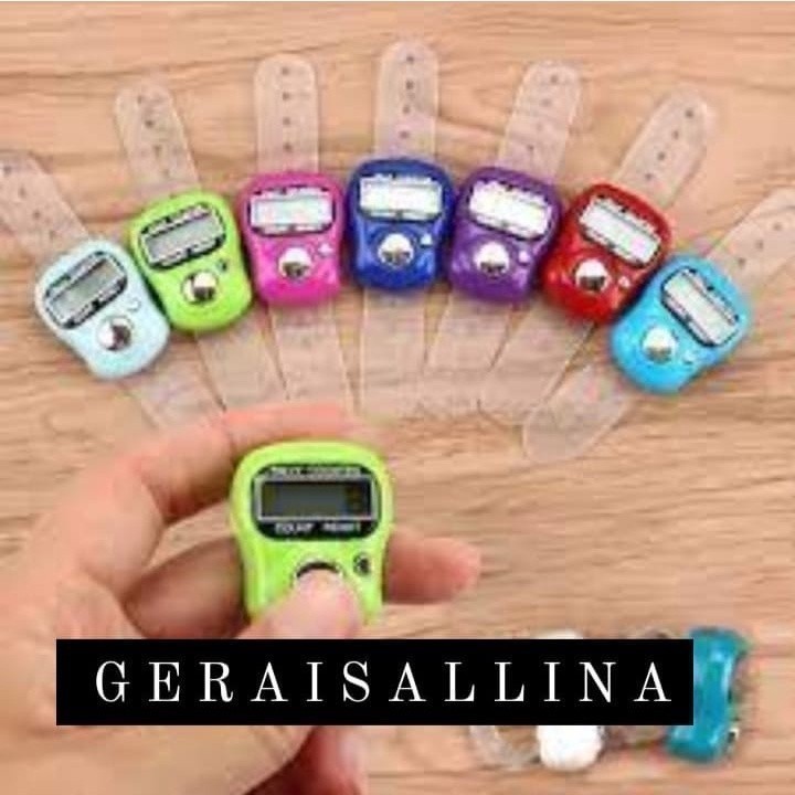 Jual Alat Hitung Digital Tasbih Digital Elektronik Jari Counter Mini ...