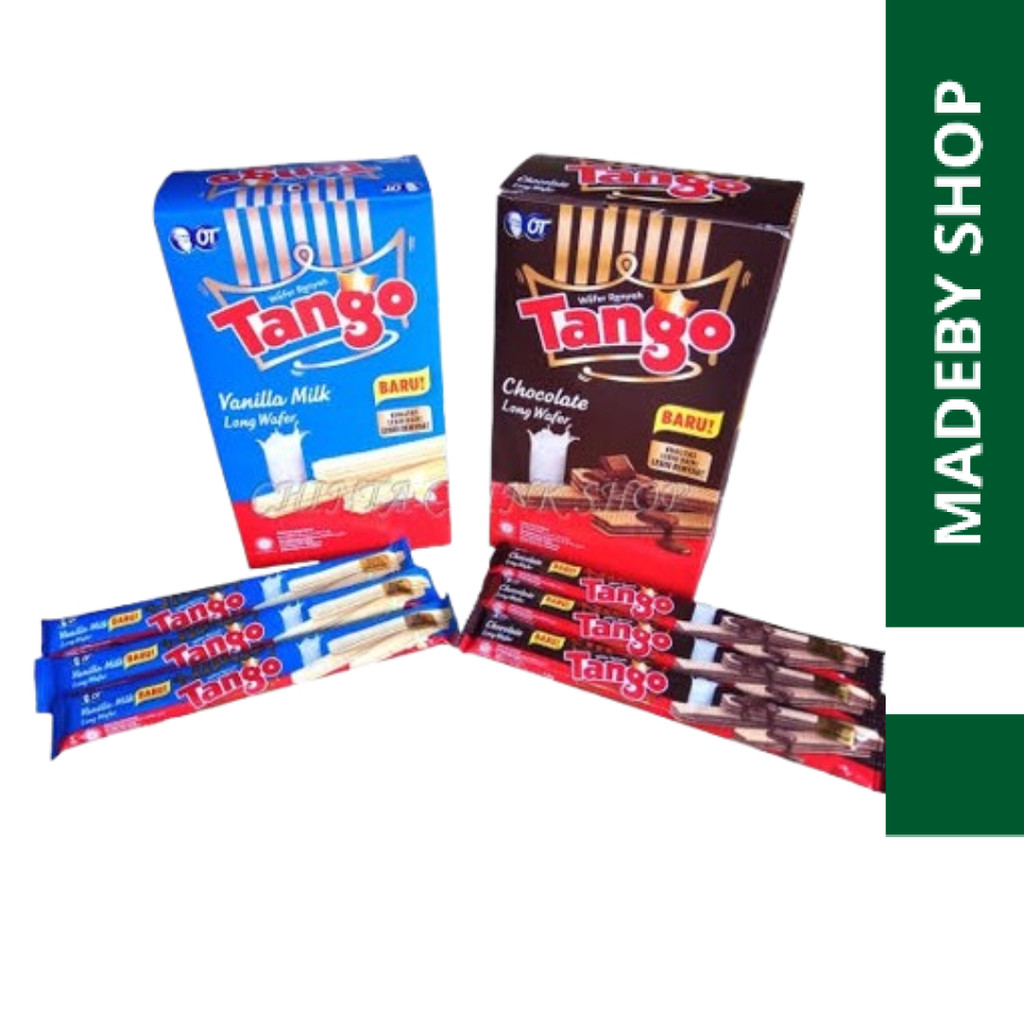 Jual TANGO WAFER LONG KEMASAN BOX ISI 20 PCS | Shopee Indonesia