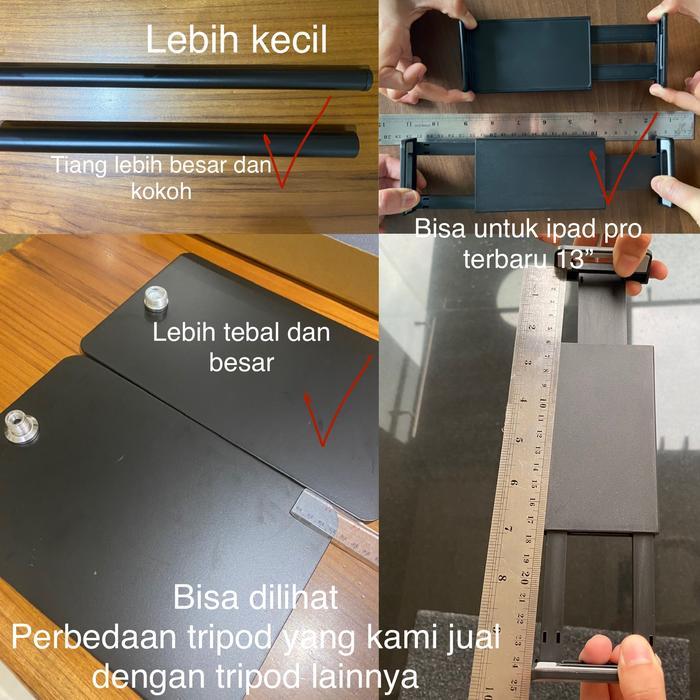 Jual Tripod universal /desktop universal/tiang hp ipad/ stand hp ipad ...
