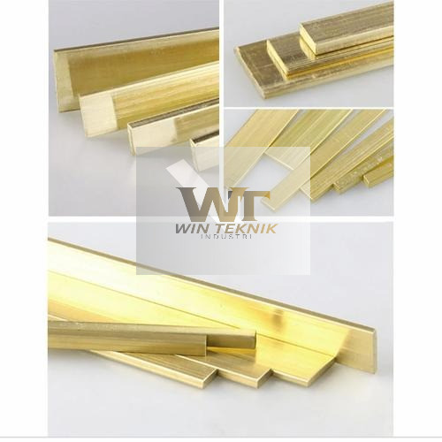 Jual plat strip kuningan 5mm x 20mm x 1000mm Plat kuningan | Shopee ...