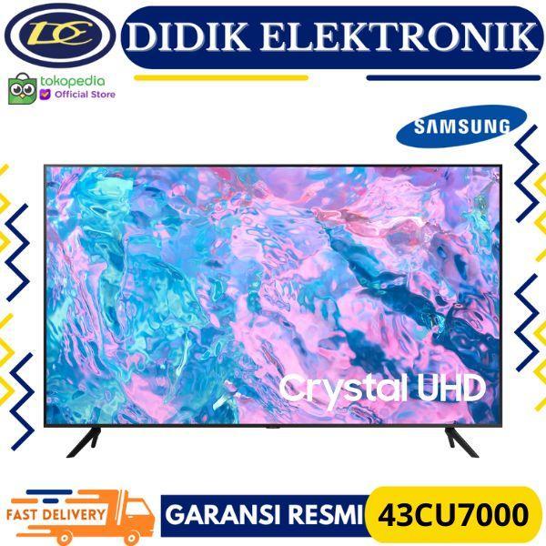 Jual Samsung 43CU7000 Smart TV Crystal UHD 4K 43 Inch Purcolour CU7000 ...