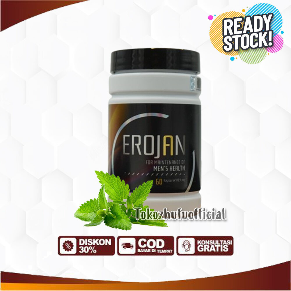 Jual Erojan Asli 60 Kapsul - Obat Herbal Kesehatan & Stamina Untuk Pria ...