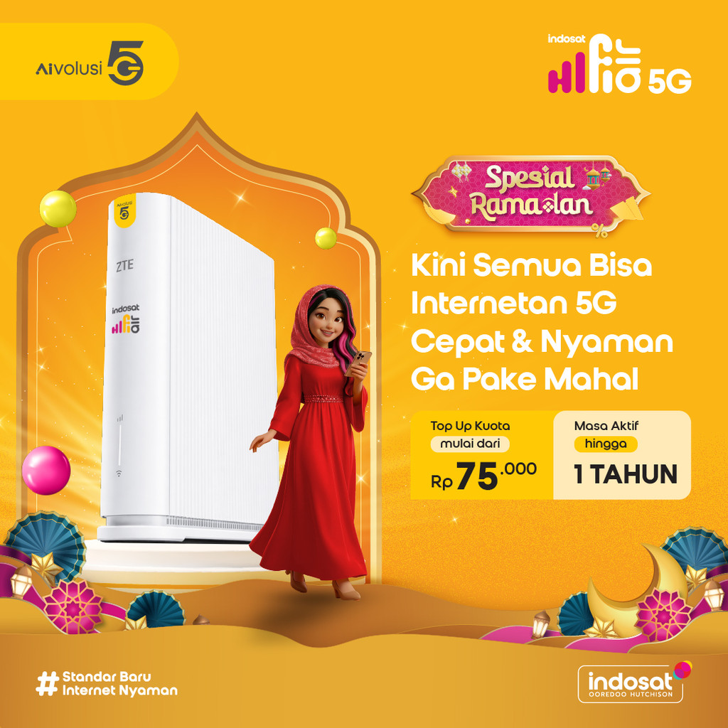 Toko Online Indosat HiFi Air Official Store | Shopee Indonesia