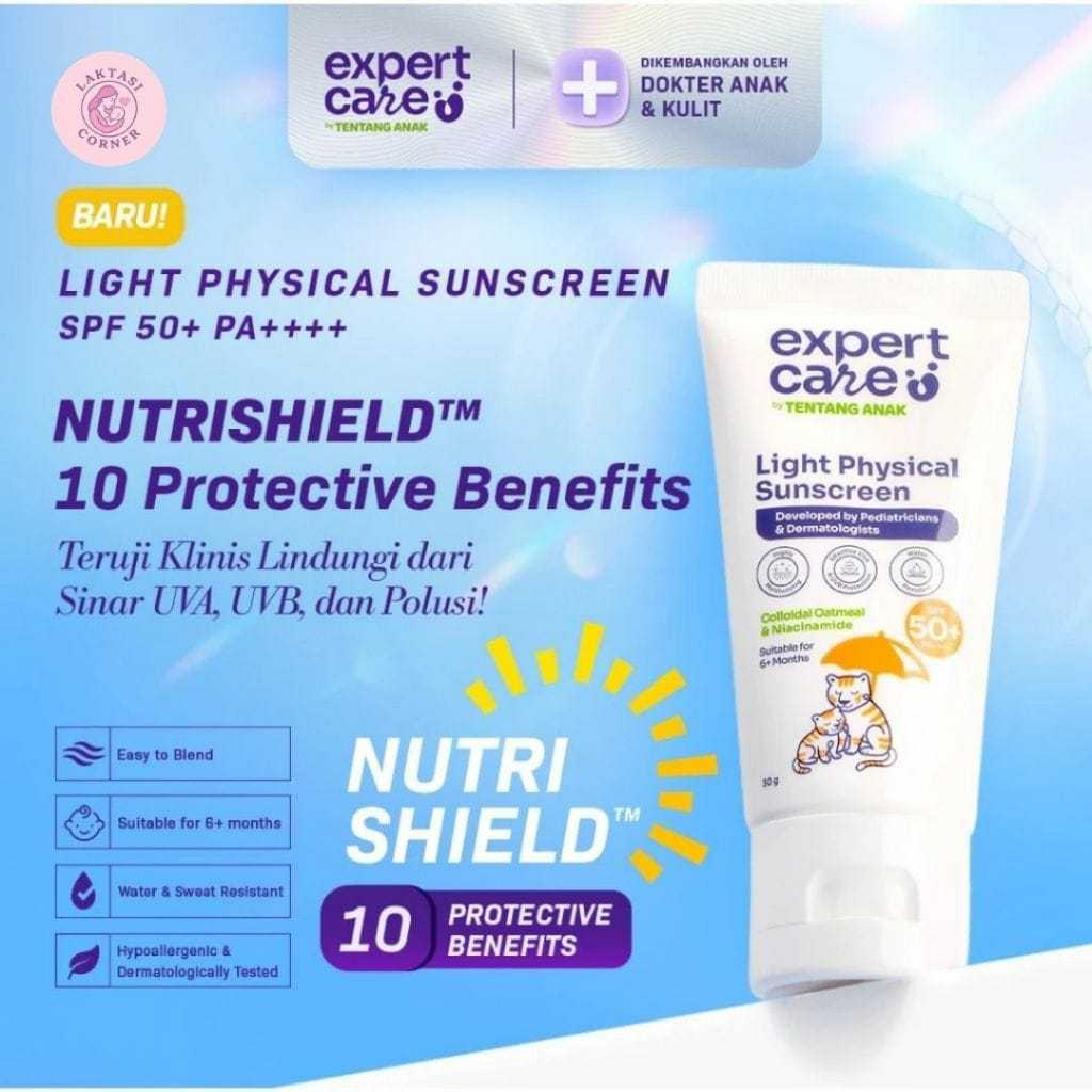 Jual EXPERT CARE - LIGHT PHYSICAL SUNSCREEN SPF 50 PA++++ 30G | Shopee ...