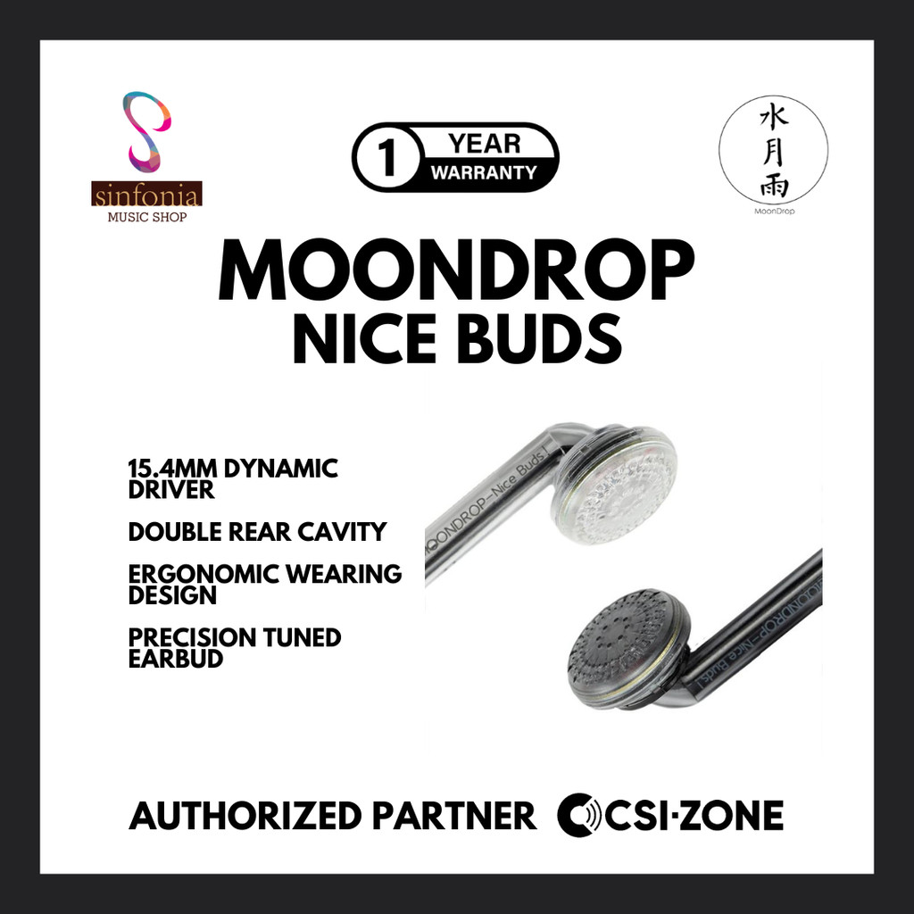 Jual Moondrop NICEBUDS / NICE BUDS 15.4mm Dynamic Driver Flathead ...