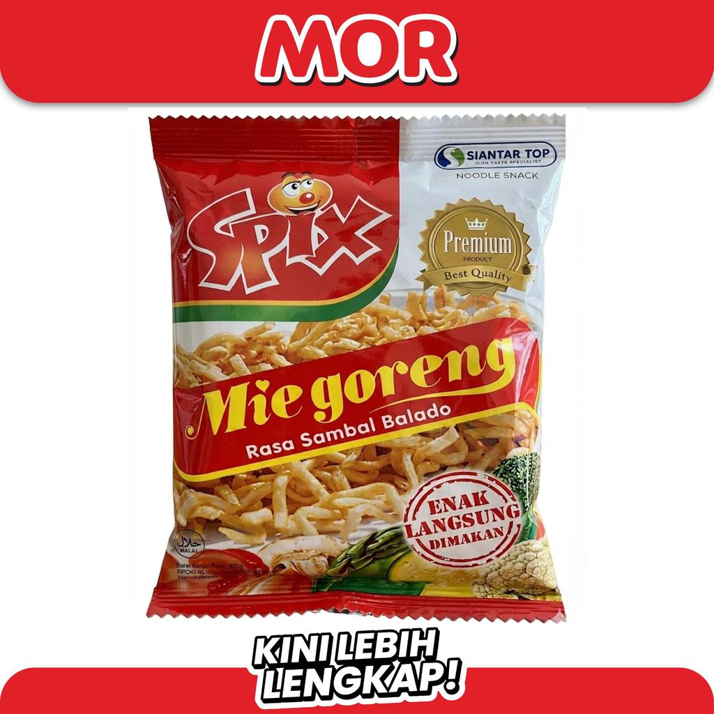 Jual SIANTAR TOP Spix Snack Mie Goreng 50gr - Camilan Mie Kering Renyah ...
