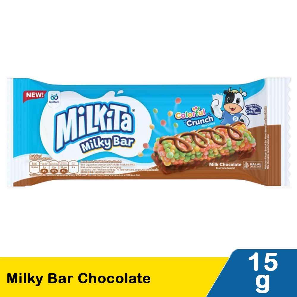 Jual MILKITA MILKY BAR CHOCOLATE 15g | Shopee Indonesia