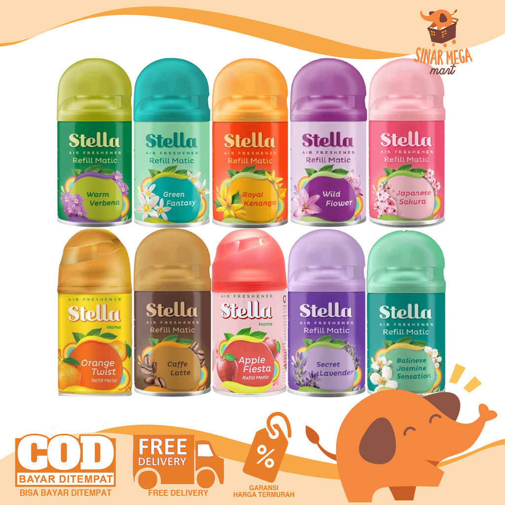Jual Stella Matic Refill Terlengkap & Harga Terbaru Mei 2026 | Shopee ...